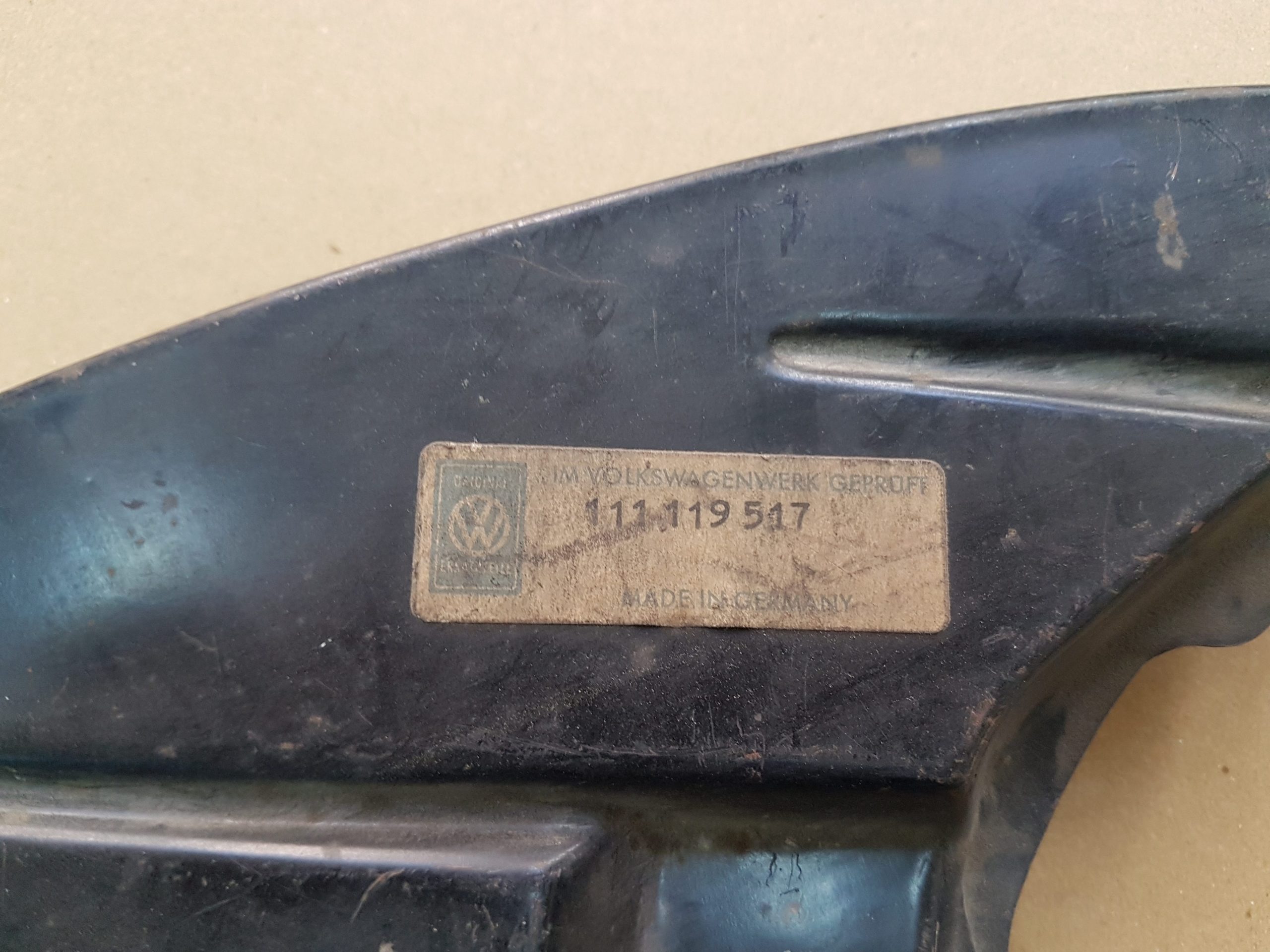 111119517 Cover plate | HERITAGE STOCKS - Original Parts