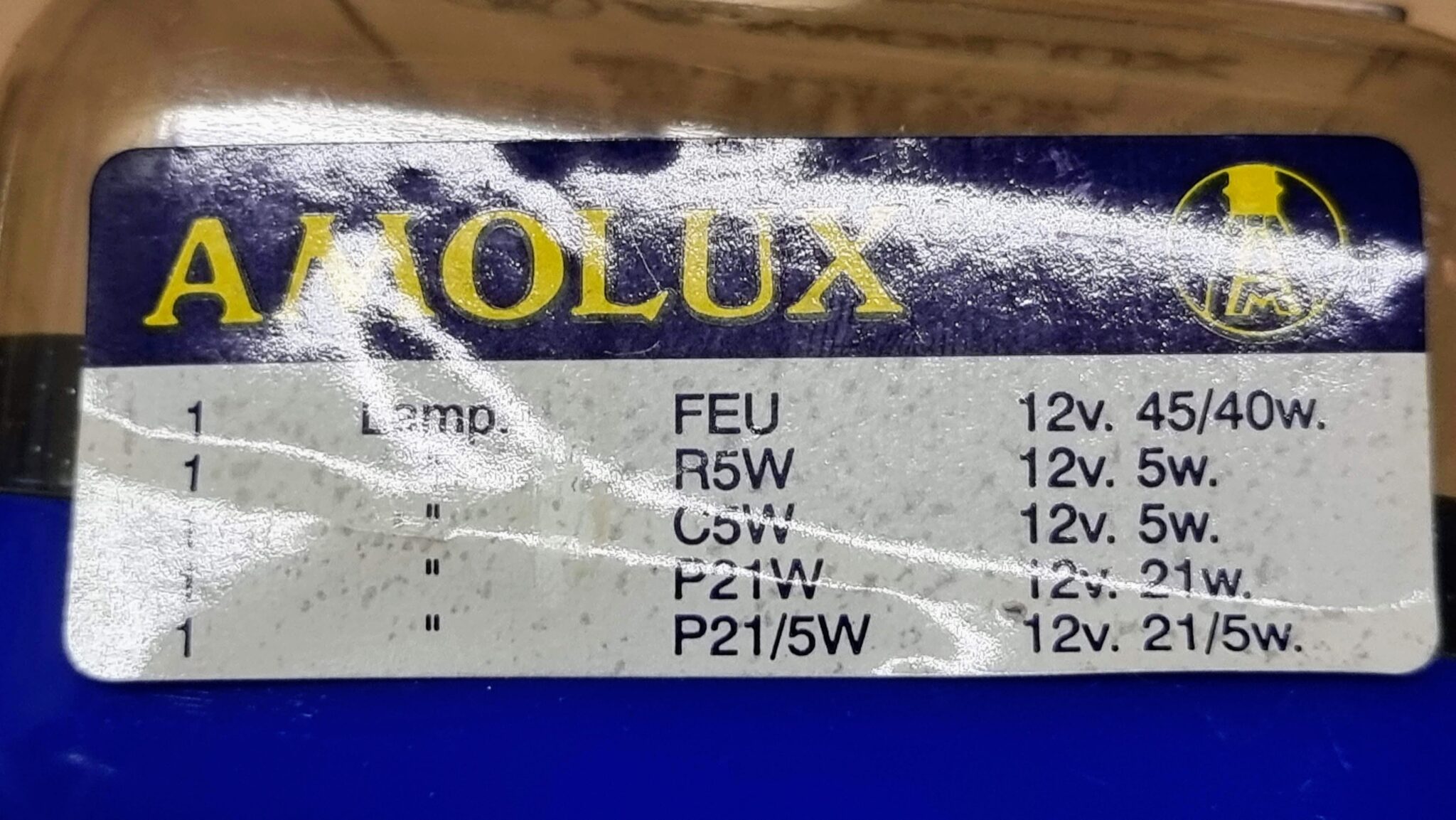 111045131 Bulb light box | HERITAGE STOCKS - Original Parts